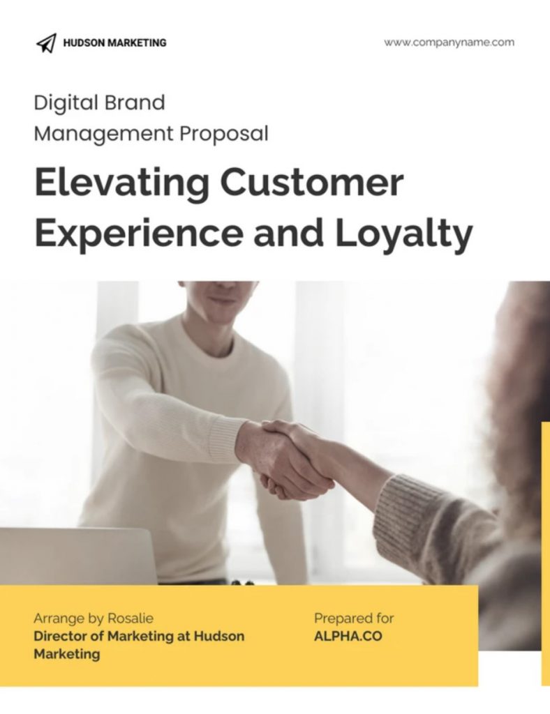 20+ Business Proposal Examples and Ideas - Proposally.ai