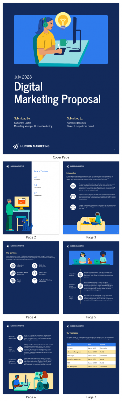 20+ Business Proposal Examples and Ideas - Proposally.ai