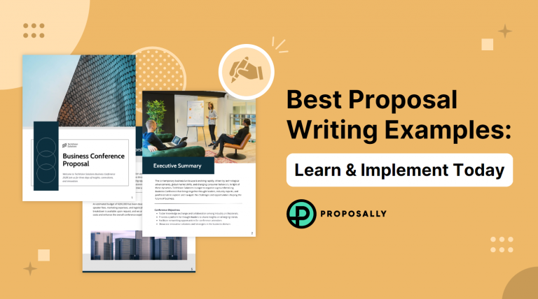 Best Proposal Writing Examples: Learn & Implement Today - Proposally.ai