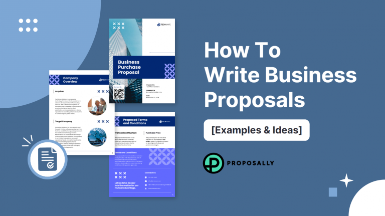 How To Write Business Proposal - Proposally.ai