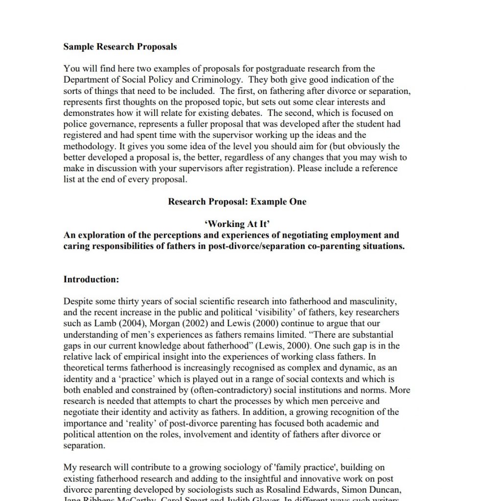 How to Write a Successful Research Proposal? | Examples + Templates ...