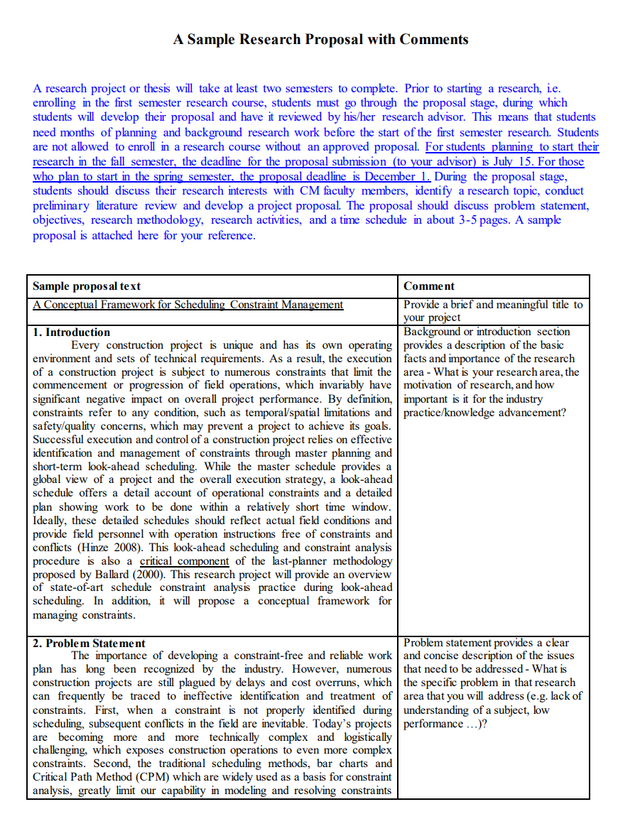 Research Proposal Examples: Templates & Best Practices - Proposally.ai