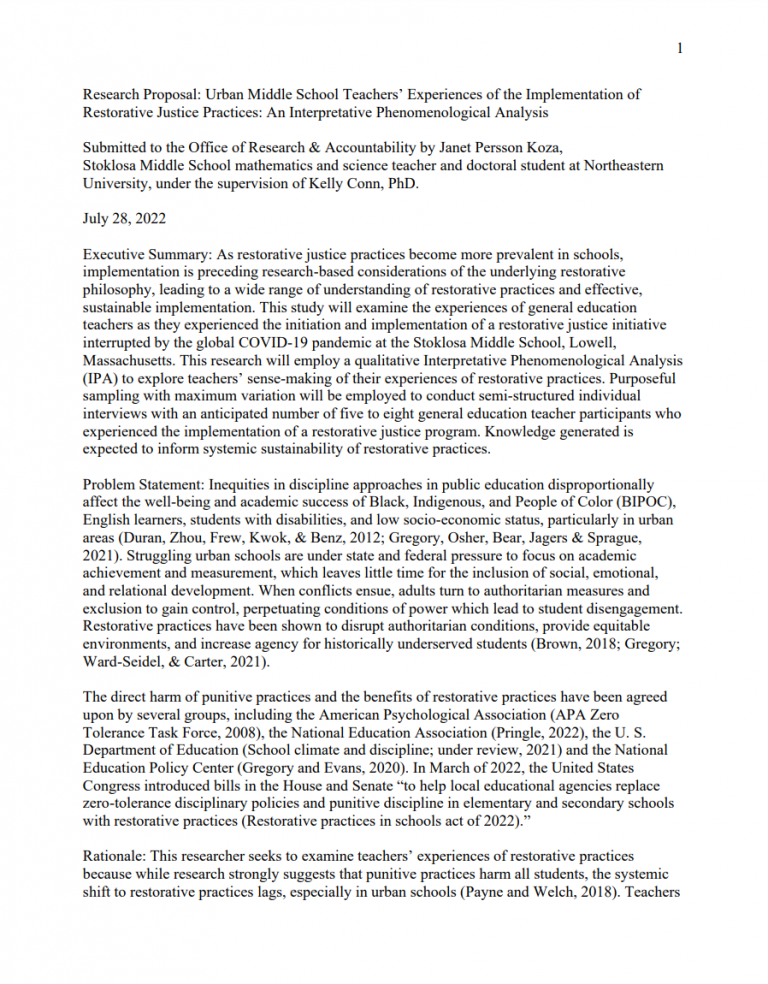 Research Proposal Examples: Templates & Best Practices - Proposally.ai