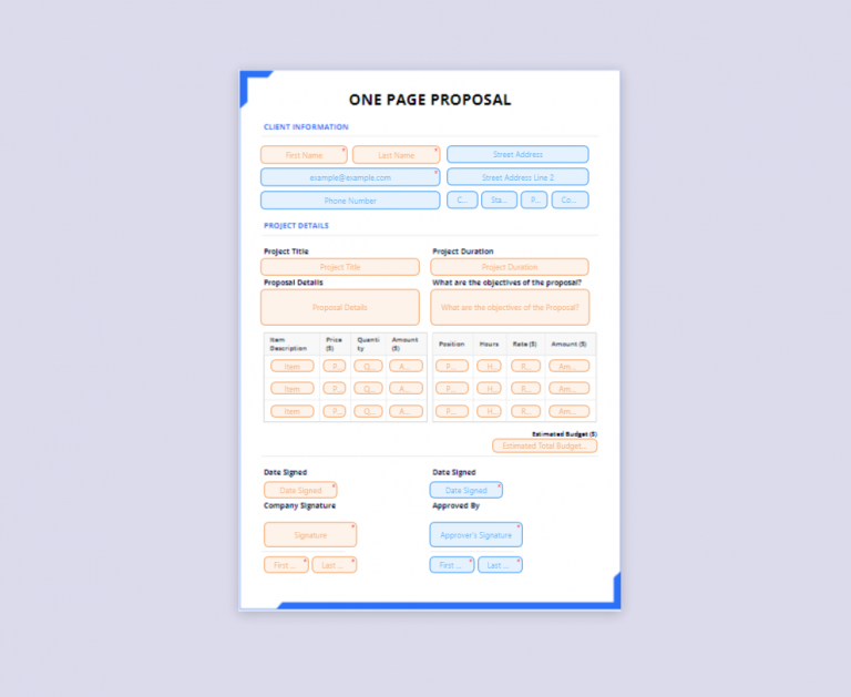 How to Write a One-Page Proposal: Simple & Effective Guide - Proposally.ai