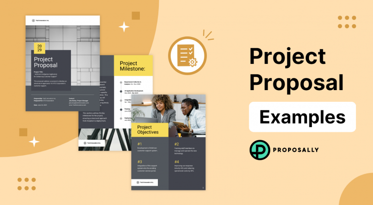 Project Proposal Examples: Your Guide to Success - Proposally.ai