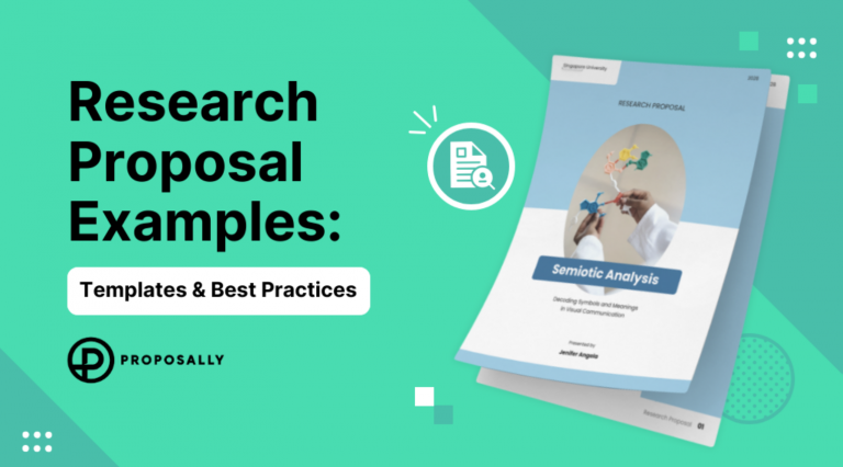 Research Proposal Examples: Templates & Best Practices - Proposally.ai