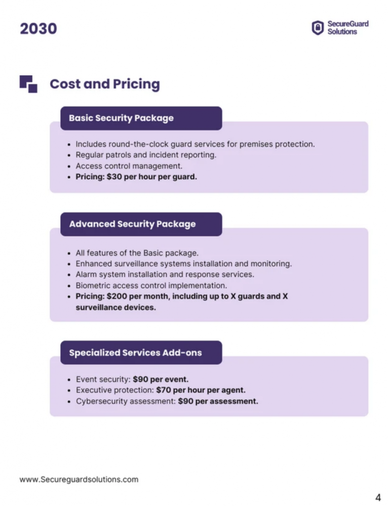 Winning Bid Proposal Examples: Essential Tips & Templates - Proposally.ai
