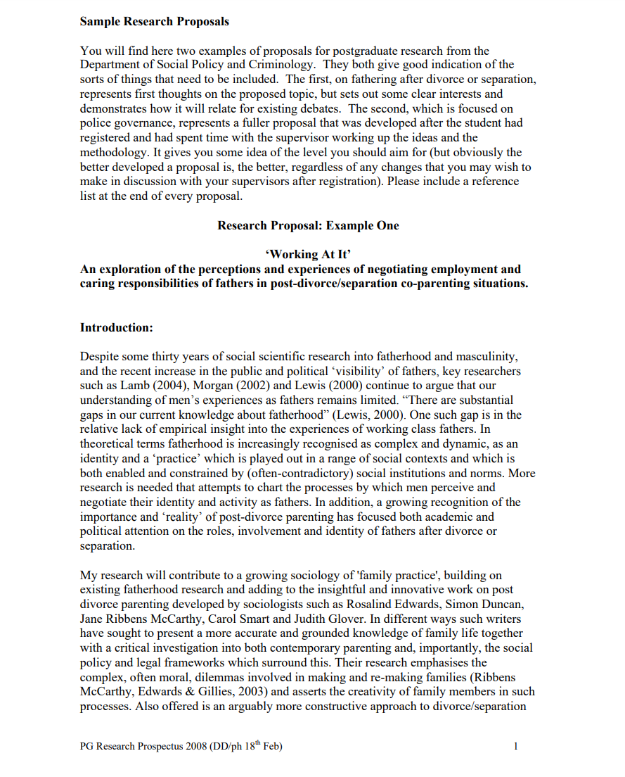 Research Proposal Examples: Templates & Best Practices - Proposally.ai