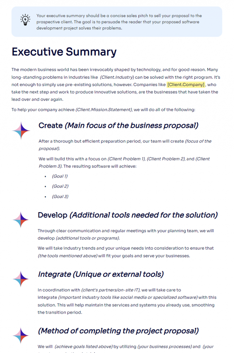 Writing a Product Proposal: Comprehensive Guide & Examples - Proposally.ai